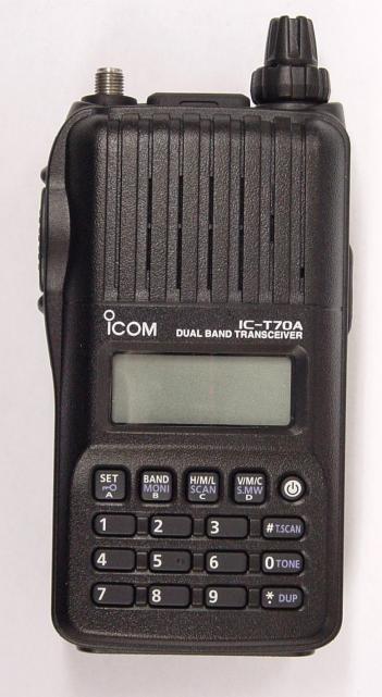 New HT ICOM "IC T70" – HAMRADIO