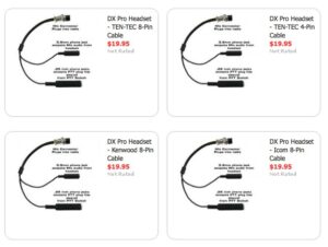 TEN-TEC Model 777 DX PRO Headset – HAMRADIO