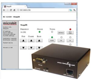 Web-based remote control for ACOM-2000A, SteppIR or Rotators – HAMRADIO