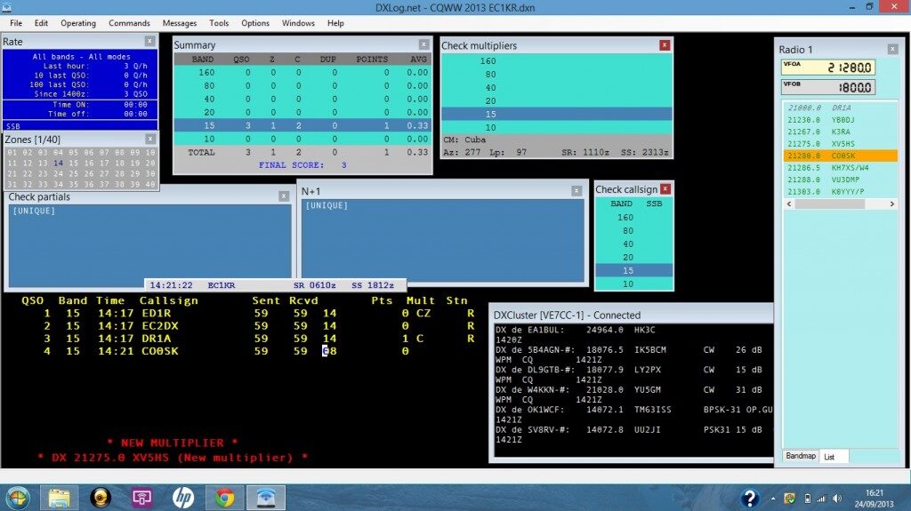 New DXLog.net Version v2.0.23 released – HAMRADIO