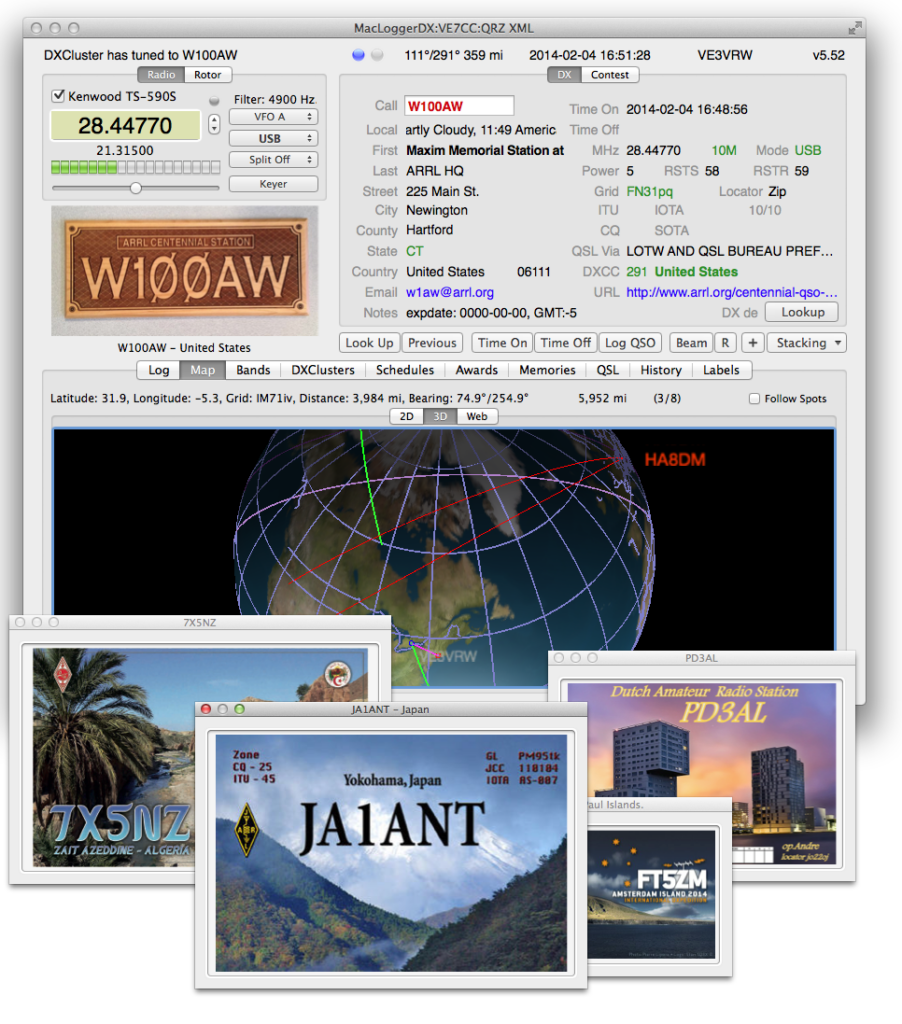 MacLoggerDX version V5.52 released – HAMRADIO