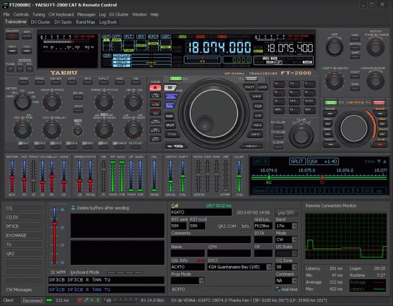 FT2000RC CAT & Remote Control Software – HAMRADIO