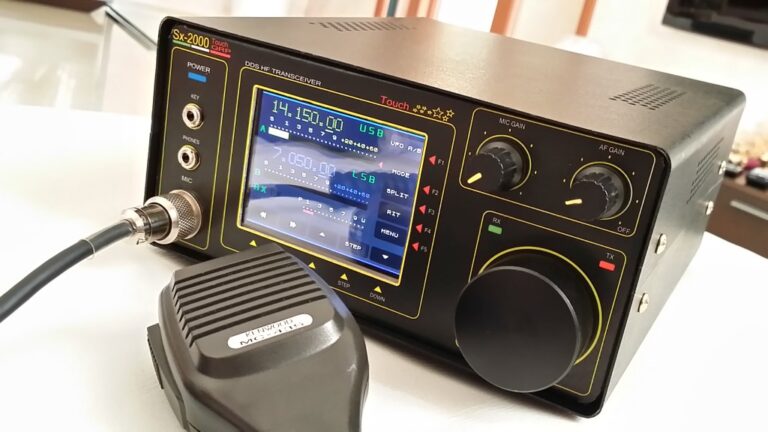 SX-2000 QRP HF transceiver with touch screen – HAMRADIO