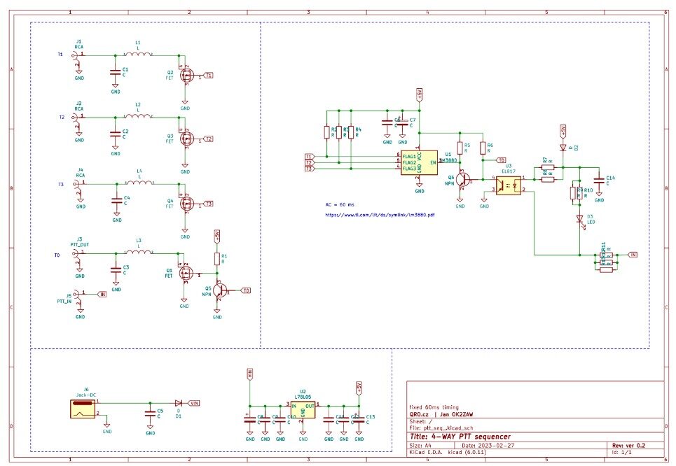QRO.cz 4-way PTT sequencer – HAMRADIO