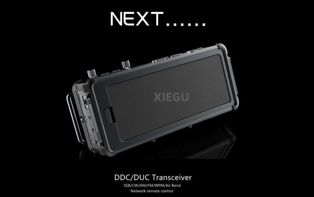XIEGU DDC/DUC Portable HF Transceiver – HAMRADIO