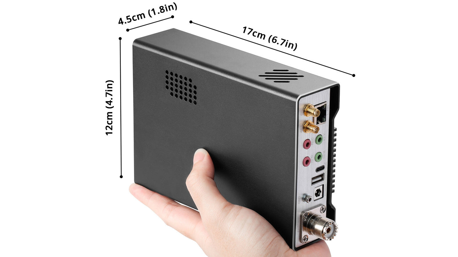 Q900 SDR Radio Transceiver V4 – HAMRADIO