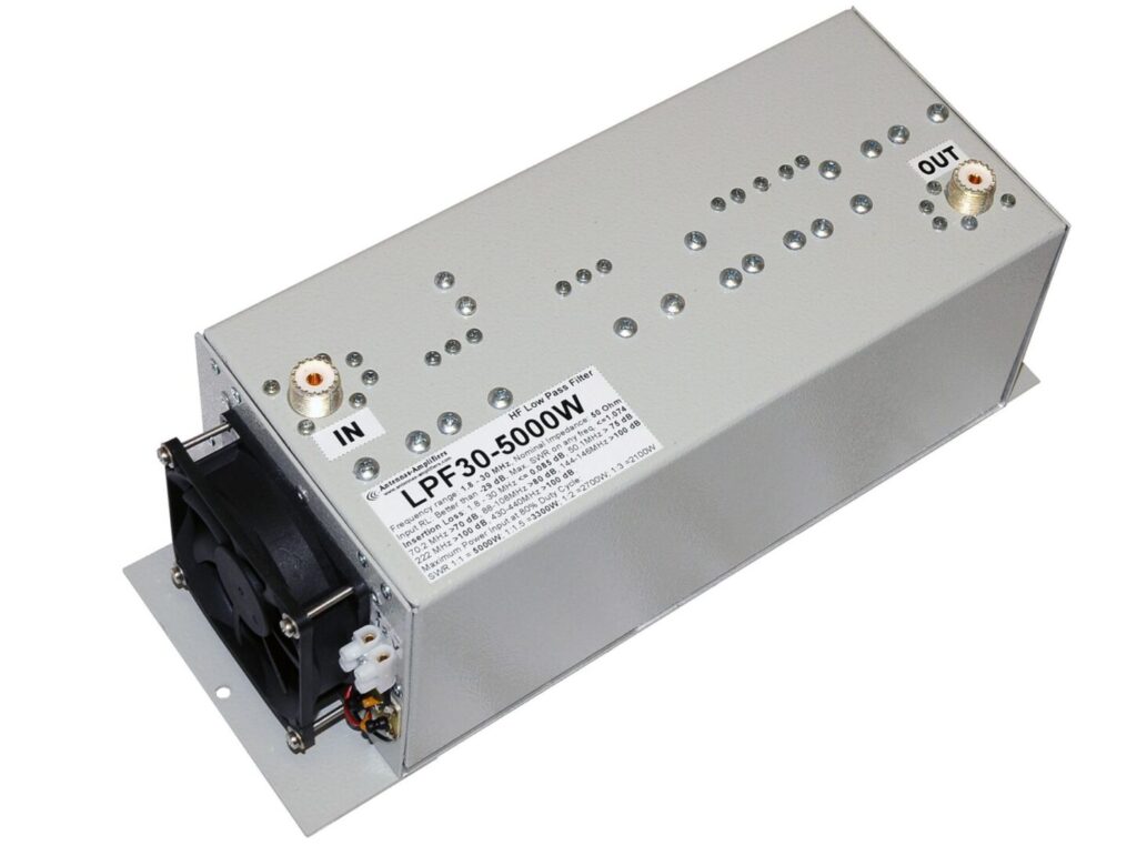 LPF30-5000 QRO LPF 30 MHz (5KW) – HAMRADIO